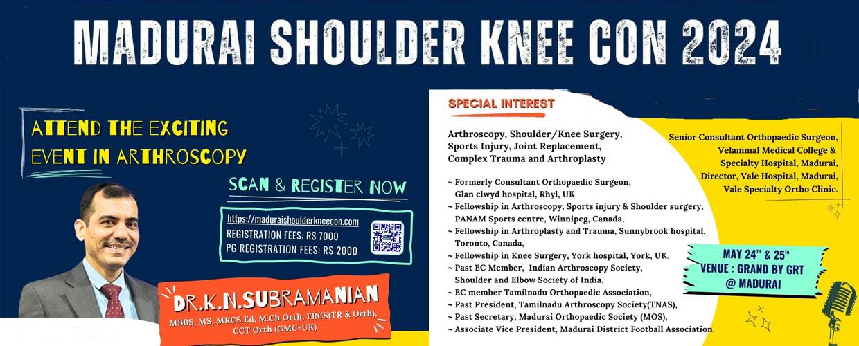 Madurai Shoulder Knee Conference